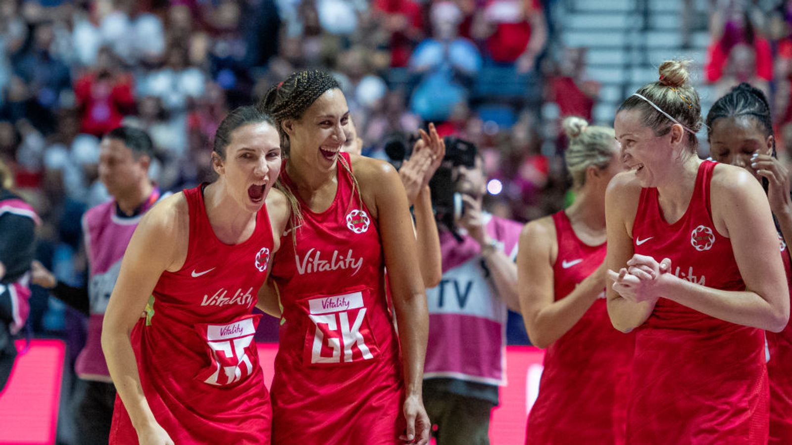 England's Rachel Dunn relives Netball World Cup magic with Sky Sports ...