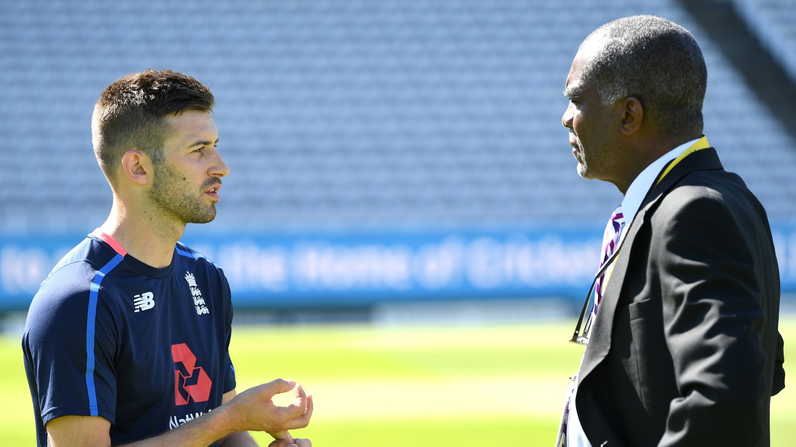 Former West Indies quicks Michael Holding and Ian Bishop share tips in ...