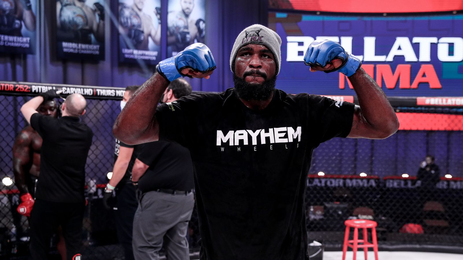 Corey Anderson secures victory on Bellator debut with TKO win against ...