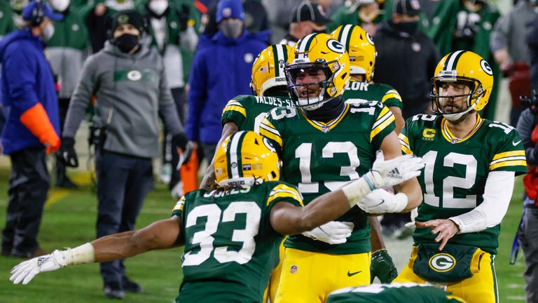 Los Angeles Rams 18-32 Green Bay Packers: Aaron Rodgers sets up NFC ...