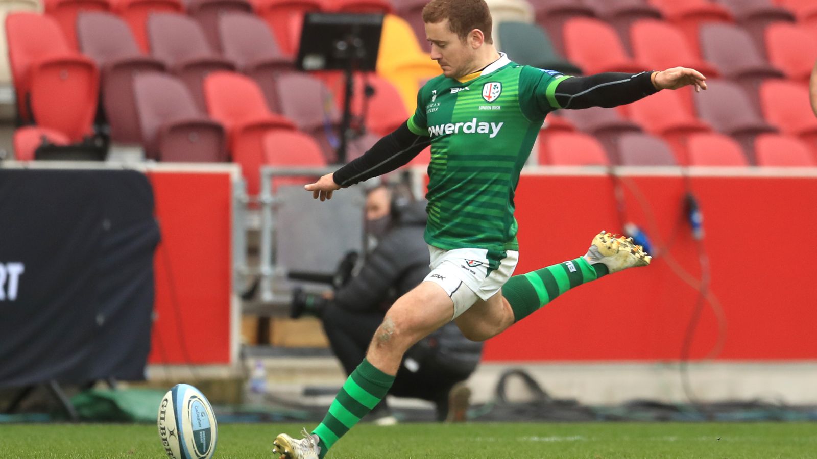 London Irish 20-17 Worcester: Paddy Jackson penalty stretches Warriors ...