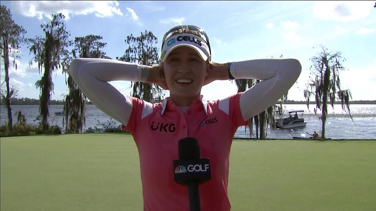 Lpga Nelly Korda Claims Three Shot Win As Annika Sorenstam Completes