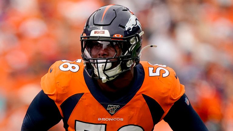 Von Miller: Denver Broncos pick up edge rusher's $18m option for 2021 ...