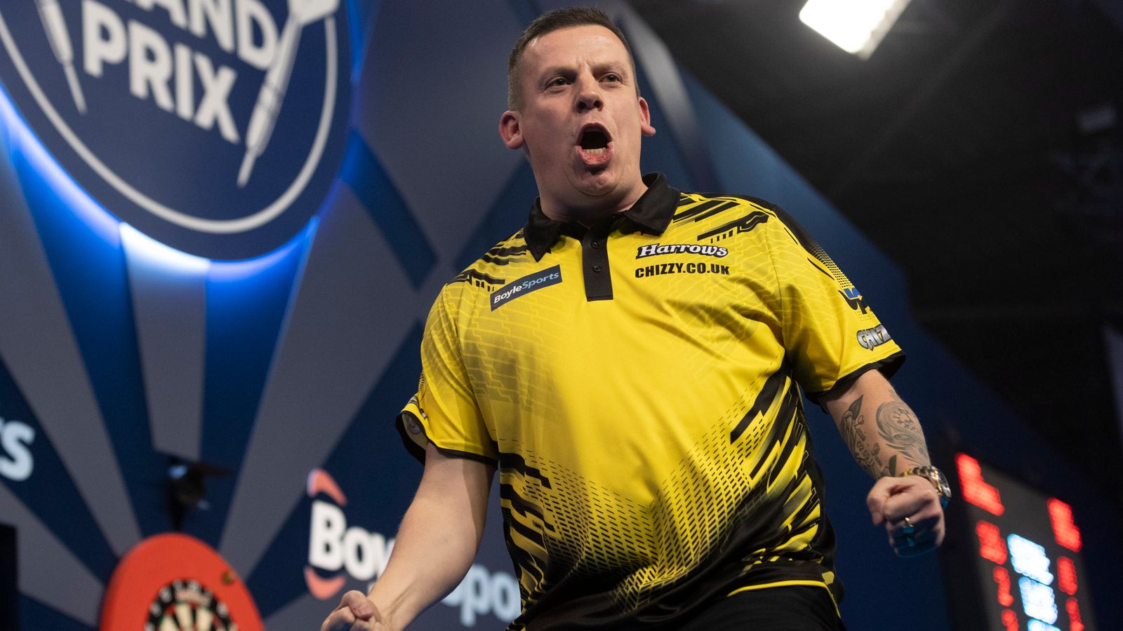 World Grand Prix 2021: Unlikely double-in specialist Dave Chisnall ...