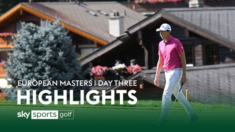Omega European Masters: Matt Fitzpatrick increases lead as he aims to ...