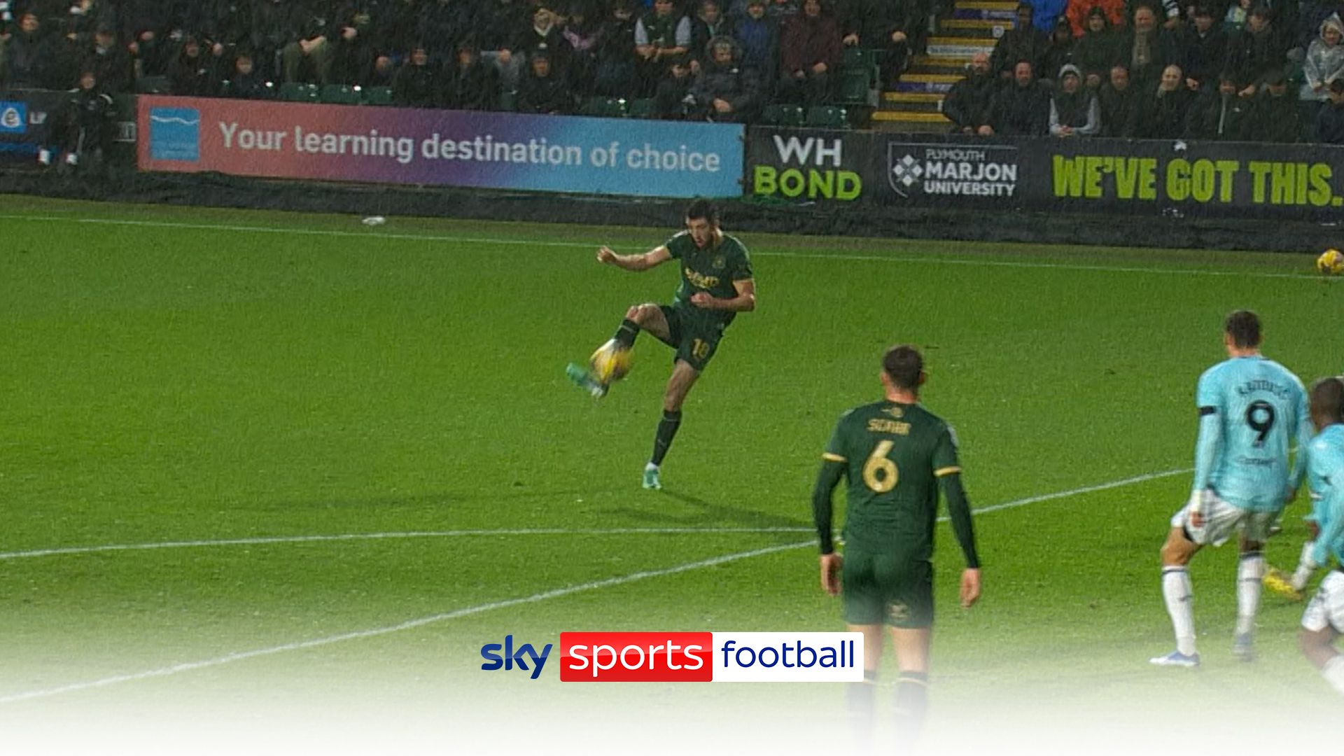 Ryan Andrews earns Watford point from six-goal thriller at Plymouth