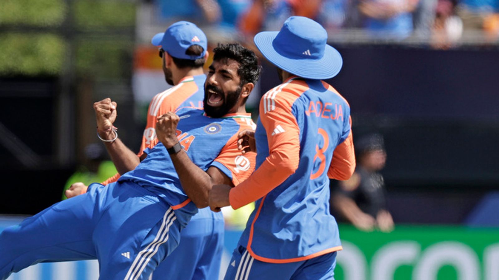 T20 World Cup: Pakistan suffer thrilling six-run defeat to rivals India to leave hopes in ...