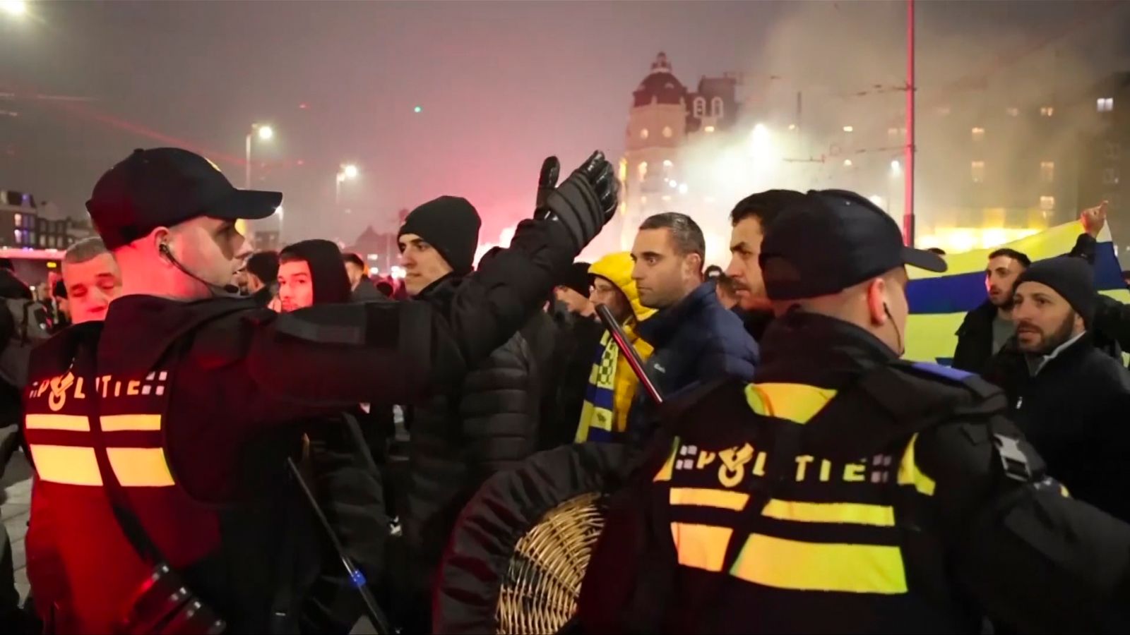 Ajax vs Maccabi Tel Aviv: Antisemitic rioters target Israeli football ...