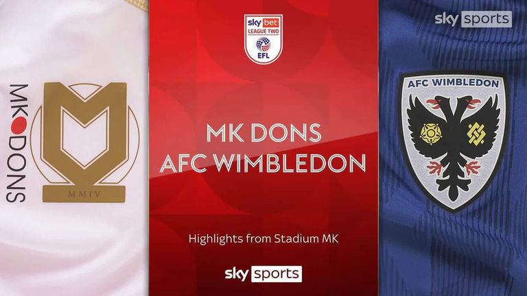 AFC Wimbledon - Sky Sports Football