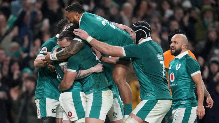 Autumn Nations Series: Andy Farrell picks Sam Prendergast over Jack ...